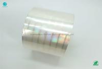 China Cigarette Colourful Laser BOPP Holographic Film Printing Logo And Brand High Running Machine Packing for sale
