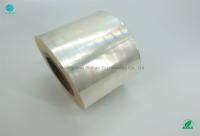 China Moisture Proof BOPP Holographic Film For Cigarette Package Cases 120mm Width for sale