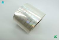 China Moisture Proof BOPP Holographic Film For Cigarette Package Cases 120mm Width for sale