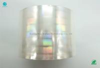 China Moisture Proof BOPP Holographic Film For Cigarette Package Cases 120mm Width for sale