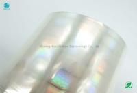 China 21 Micron BOPP Holographic Film Cigarette Package / Food / Cosmetic for sale
