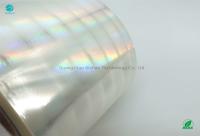 China BOPP Holographic Film Tobacco Boxes 21 Micron for sale
