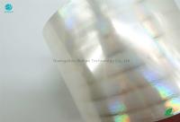 China Transparency Cigarette BOPP Holographic Film Flexible Packaging Material Odorless for sale