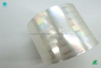 China Durable BOPP Shrink Film Laser Tobacco Holographic Shining Surface Under Light Package for sale