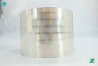 China Shining Laser BOPP Film Roll Holographic Rainbow Surface For Tobacco for sale