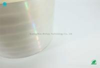 China Enter Film Frame Process BOPP Holographic Film Laser For Cigarette Packet Sealing for sale