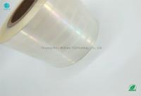 China Enter Film Frame Process BOPP Holographic Film Laser For Cigarette Packet Sealing for sale