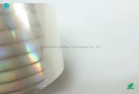 China Good Stretch BOPP Holographic Film Roll For Tobacco Inkjet Printing Mimeograph for sale