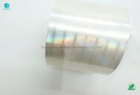 China High Transparency BOPP Tobacco Holographic Film Moisture Resistance Customized Width for sale