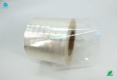China Non Toxic Pollution Free Clear BOPP Film Hot Stamping Laser Film For Tobacco Wrapping for sale