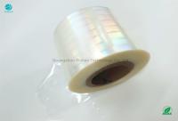 China 2500m Length Heat - Shrinkable Films In Shrink - Wrap Tobacco BOPP Film Holographic Phosphorescence for sale