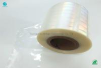 China 2500m Length Heat - Shrinkable Films In Shrink - Wrap Tobacco BOPP Film Holographic Phosphorescence for sale