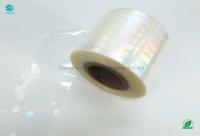 China 2500m Length Heat - Shrinkable Films In Shrink - Wrap Tobacco BOPP Film Holographic Phosphorescence for sale