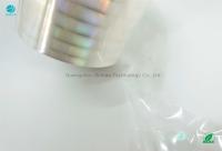 China Shine Light Glossy Offset Printing Tobacco BOPP Film Roll Holographic ID 76 mm for sale