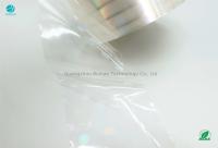 China Shine Light Glossy Offset Printing Tobacco BOPP Film Roll Holographic ID 76 mm for sale