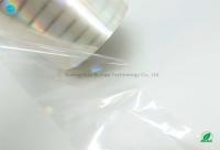 China Shine Light Glossy Offset Printing Tobacco BOPP Film Roll Holographic ID 76 mm for sale