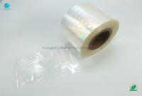 China Low Medium Adhesive Strength Tobacco BOPP Packaging Film Laser Holographic 2500m-3000m Length for sale