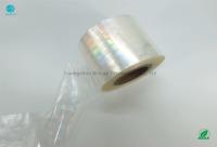 China Double - Sided Heat Sealed Cigarette Holographic Packaging Films / Biaxially Oriented Polyethylene Film for sale