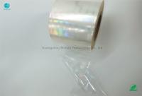 China Good Imperviousness Tobacco BOPP Holographic Film Impact Strength Soft for sale