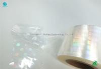 China Pollution - Free Bi Oriented Polypropylene Film BOPP Laser Light Cigarette Package for sale