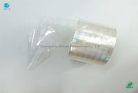 China Transparent BOPP Holographic Cigarette Laser Film Roll Dimensional Stability And Flatness for sale