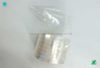 China Transparent BOPP Holographic Cigarette Laser Film Roll Dimensional Stability And Flatness for sale