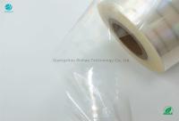 China Overwrap Printing BOPP Lamination Film / Holographic Tobacco Package Warp Film for sale