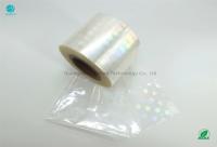 China Tobacco Composite Moisture BOPP Holographic Film Resistance Strength And Stiffness for sale