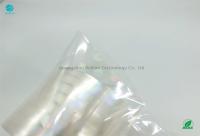China Shrink Packing BOPP Holographic Film High Invisible Surface Cigarette Package for sale