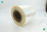 China 120mm Width BOPP Holographic Film For Tobacco Film Design for sale