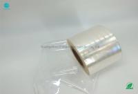 China High Temperature Freezer Tobacco BOPP Clear Film Holographic & Pressure Resistance for sale