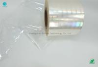 China High Temperature Freezer Tobacco BOPP Clear Film Holographic & Pressure Resistance for sale