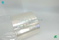 China High Temperature Freezer Tobacco BOPP Clear Film Holographic & Pressure Resistance for sale