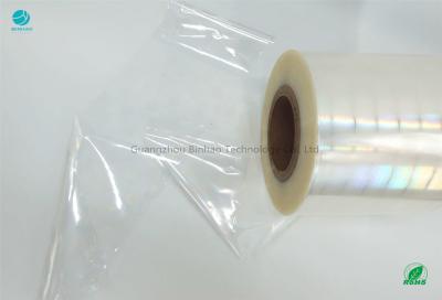 China Shrink Holographic Cigarette Film Roll Glossiness High BOPP Label Security Laser Printing for sale