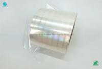 China Heat - Sealing Cigarette BOPP Holographic Film Invisible Transparent Colour for sale