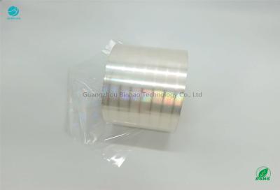 China Printable BOPP Film Roll Cigarette Laser Effect High Constriction Treated Good Tension for sale