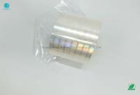 China Printable BOPP Film Roll Cigarette Laser Effect High Constriction Treated Good Tension for sale