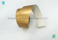 China Good Printability Cigarette Inner Frame Gold Colour Inside 650-700m Length for sale