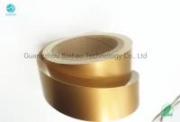 China Good Printability Cigarette Inner Frame Gold Colour Inside 650-700m Length for sale