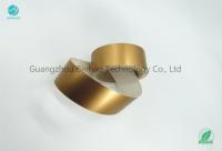 China Three Times Scraper Coating Colour Cigarette Inner Frame Classic Matte Gold 700m Length for sale