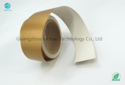 China King Size Cases Cigarette Inner Frame Of Golden Colour Matte Treatment for sale
