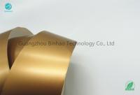 China King Size Cases Cigarette Inner Frame Of Golden Colour Matte Treatment for sale