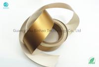 China Durable Carton Laminating Inner Frame Of Cigarette Gold Matte Light 90um for sale
