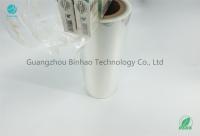 China Customized Jumbo Roll Cigarette 5% PVC Shrink Wrap Film for sale