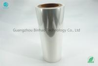 China Bobbin Corona 76mm Cigarette PVC Packaging Film for sale