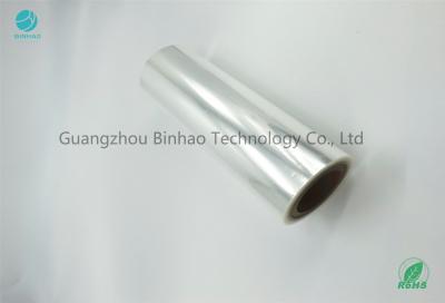 China Bobbin Corona 76mm Cigarette PVC Packaging Film for sale