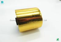 China Blinded By The Light Gold Colour Shiny Tear Strip Tape BOPP Base Materials for sale