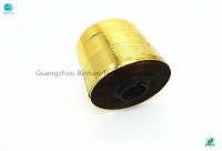 China Blinded By The Light Gold Colour Shiny Tear Strip Tape BOPP Base Materials for sale