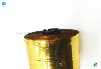 China Showing Gold Colour Type Shiny Tear Strip Tape Easy Packed Opening Tape No Sound for sale