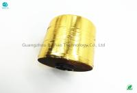 China Printable BOPP Shiny Tear Strip Tape Colour Offset Golden Long Meters 10000M for sale